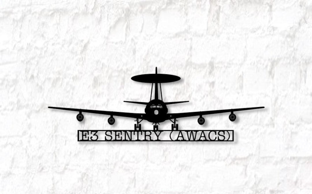 E3G Sentry AWACS Airborne Early Warning and Control Aircraft - Etsy