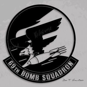 69th Bomb Squadron Knighthawks Patch - Etsy