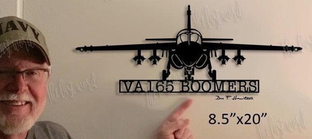 A6 VA-165 Boomers - Naval Attack Aircraft - Etsy