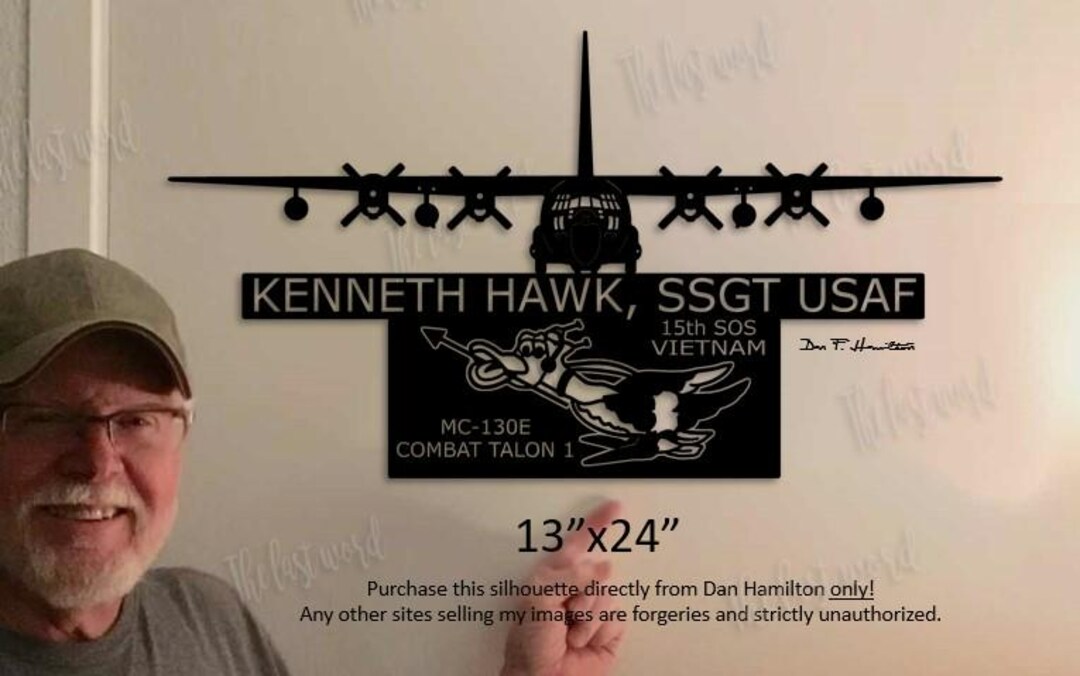 MC-130E Combat Talon I - SOS! Personalized With Insignia - Etsy