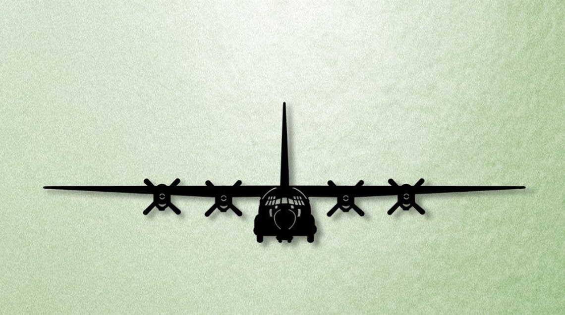 C-130 Hercules 4-blade Prop Aircraft Wall Art - Etsy