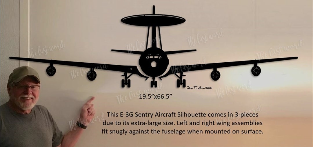 E3G Sentry AWACS Landing XXL - Airborne Early Warning & Control ...