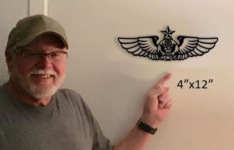 USAF Master Loadmaster Wings Silhouette You Earned | Etsy