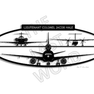 KC-10 Stratotanker, E-9 Widget and E-11 BACN Personalized --- USAF ...