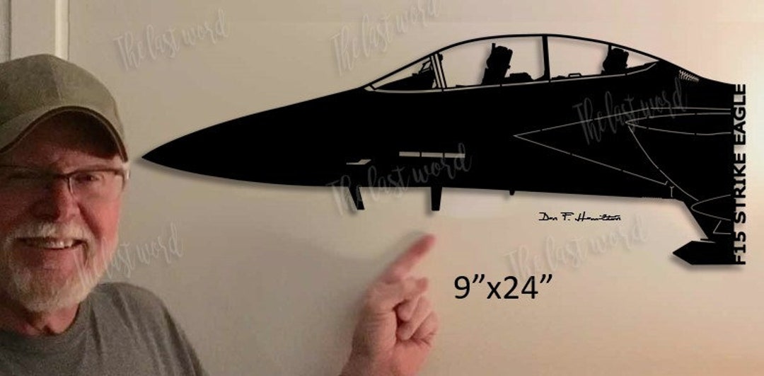 F-15 Strike Eagle Nose & Cockpit Inlet Duct Down Fighter - Etsy
