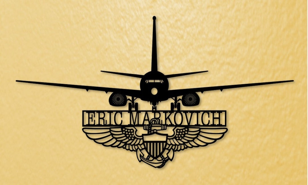 P-8 Poseidon-eric Markovich With Naval Aviator Wings - Etsy