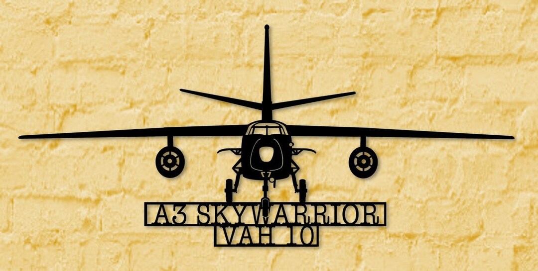 A-3 Skywarrior VAH 10 Electronic Warfare - Etsy