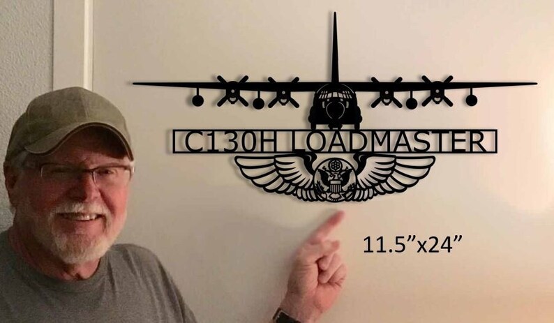 C-130H Hercules Loadmaster With Loadmaster Wings - Etsy