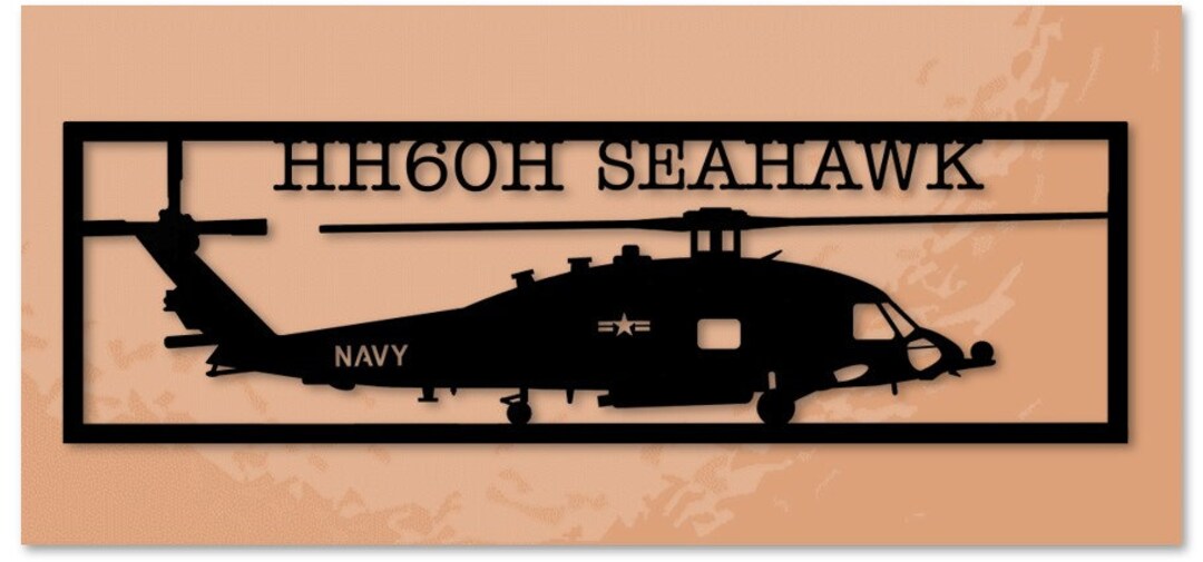 HH-60H Seahawk - Special Warfare Helicopter - Etsy