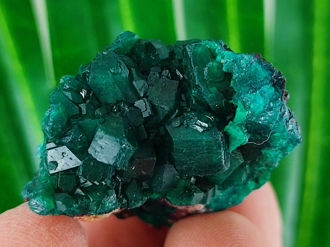 Beautiful Green Dioptase From Sanda Hills,mindouli,pool Department ...