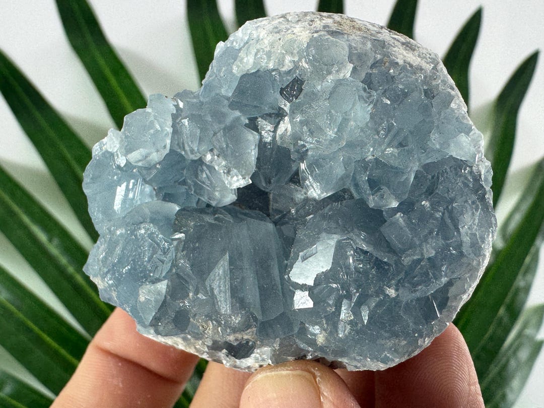 Celestine (celestite):madagascar Crystal Cluster – Heavenly Blue ...