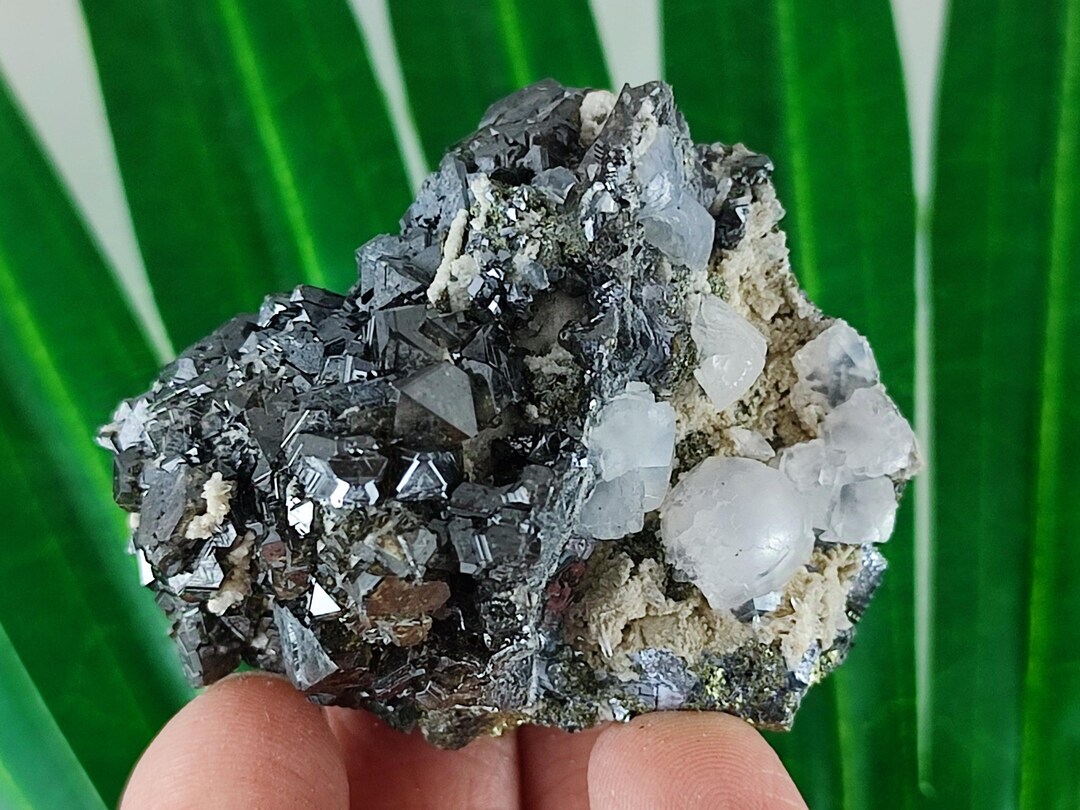 Gem Sphalerite and Calcite From Krushev Dol Mine,madan Ore Field ...