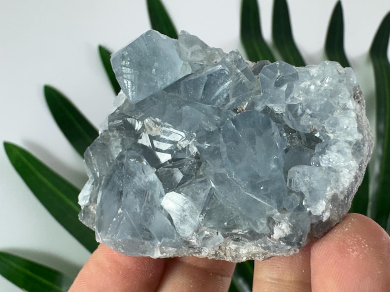 Celestine (celestite):madagascar Crystal Cluster – Heavenly Blue ...