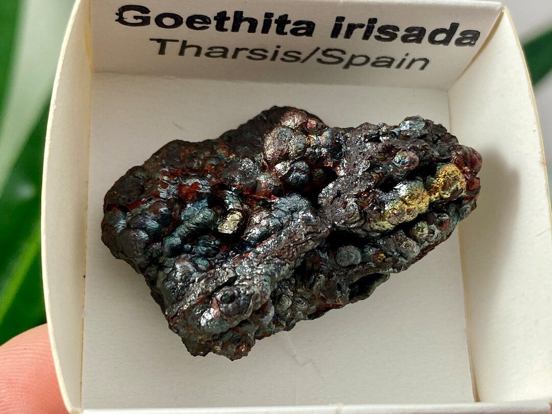 Iridescent Geothite From Spain, Geothite Crystal,iridescent Crystal ...