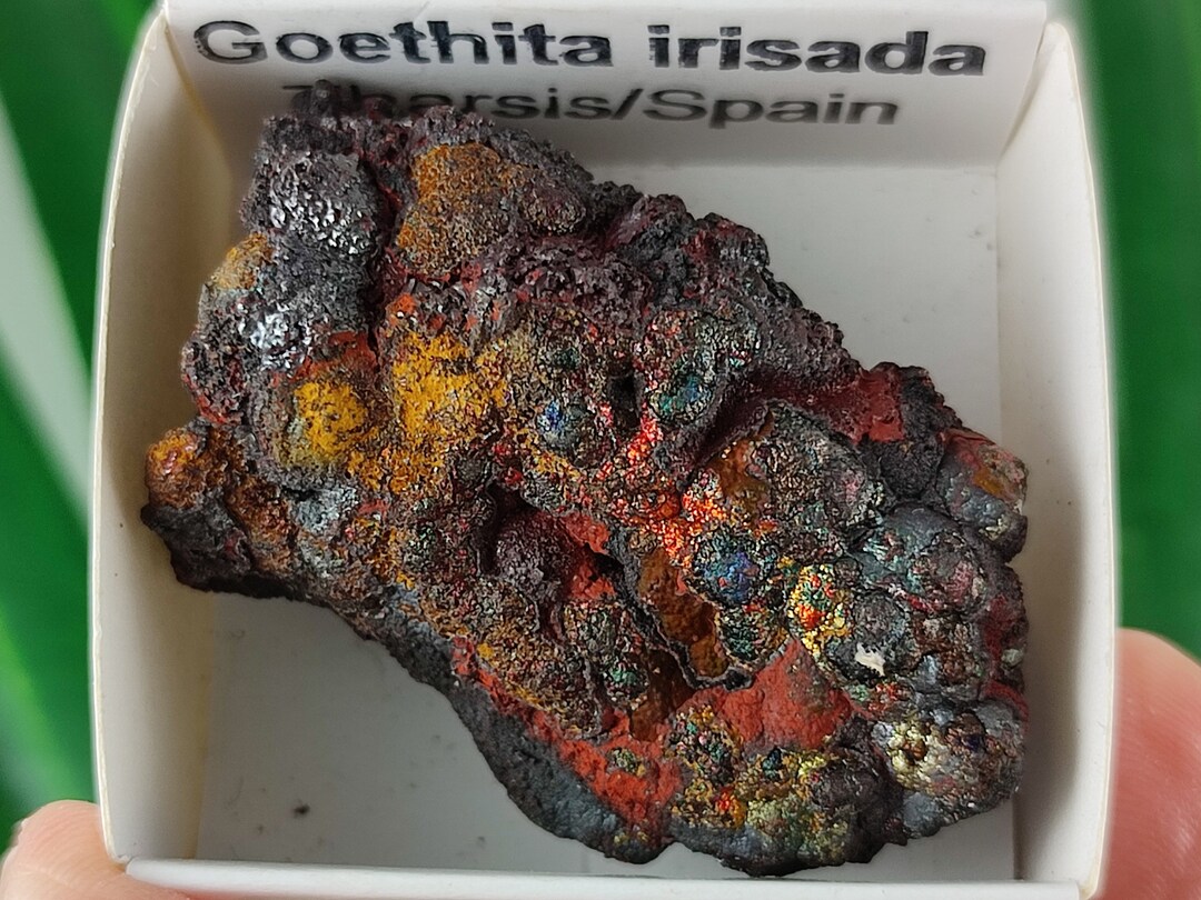Iridescent Geothite From Spain, Geothite Crystal,iridescent Crystal ...