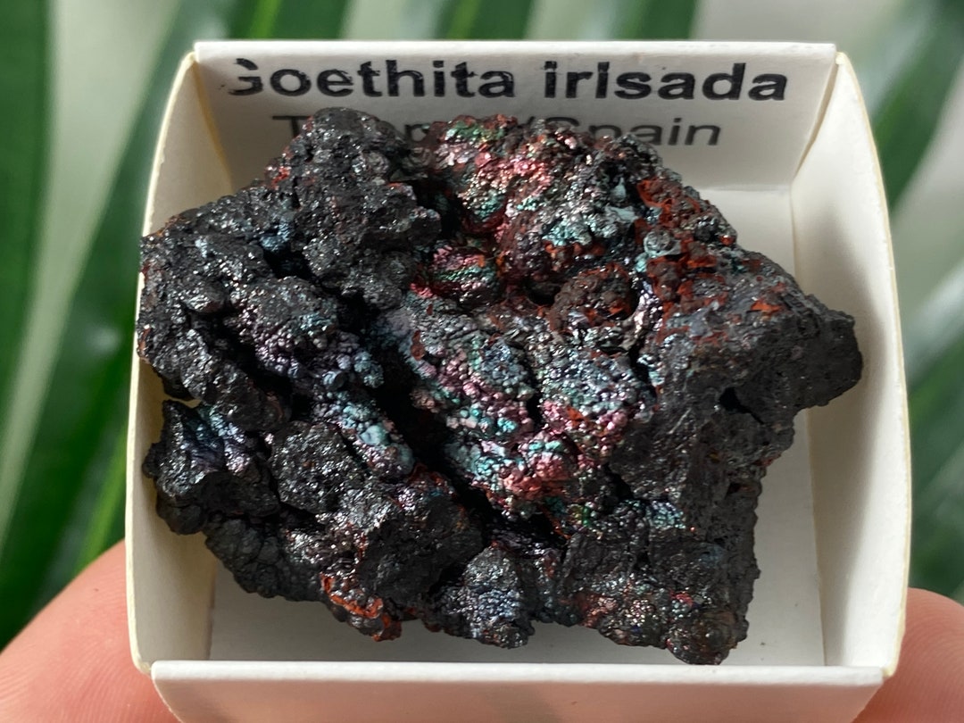 Iridescent Geothite From Spain, Geothite Crystal,iridescent Crystal ...