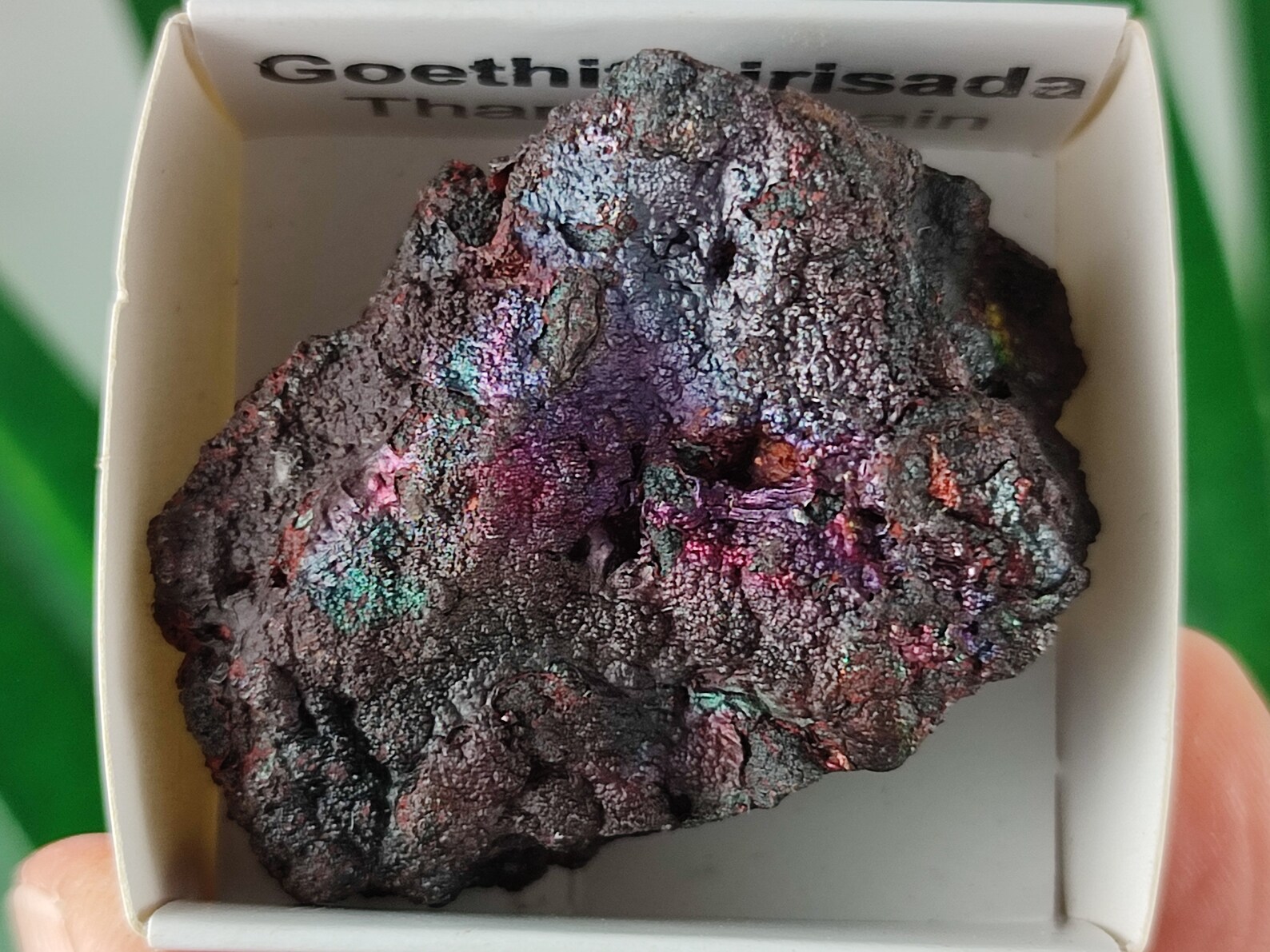 Iridescent Geothite From Spain, Geothite Crystal,iridescent Crystal ...