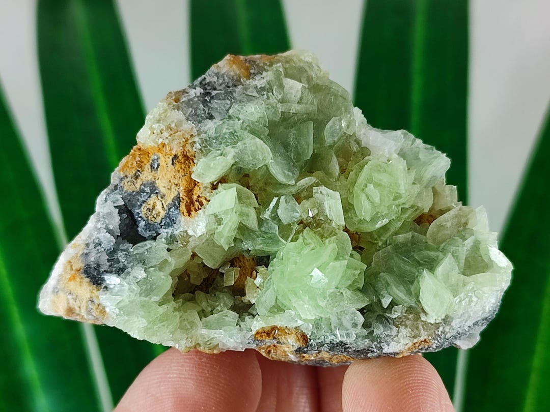 Very Rare Green Calcite From 9th September Mine,madan Ore Field,rhodope ...
