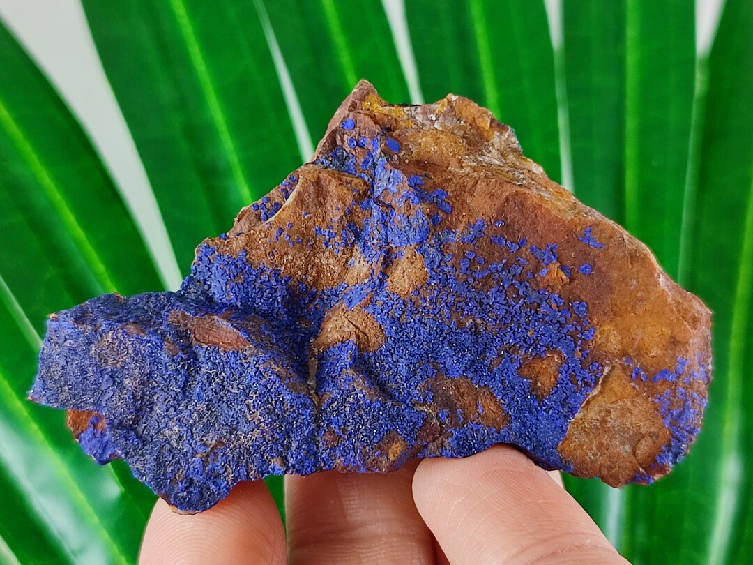 Very Nice Azurite From Morocco,natural Crystal,home Decor,energy ...