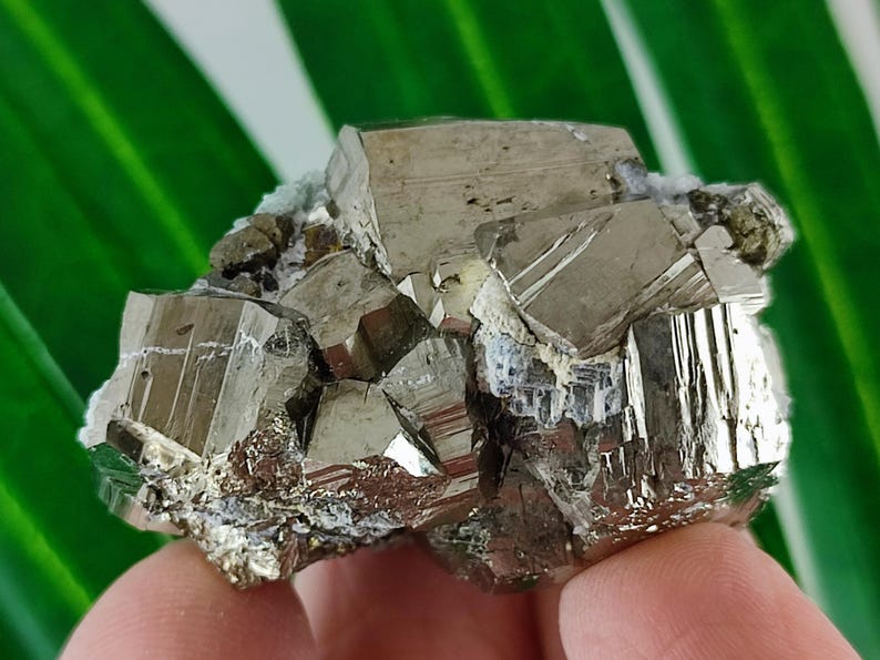 Pyrite From Krushev Dol Mine,madan,bulgaria,home Decor, Energy Crystal ...