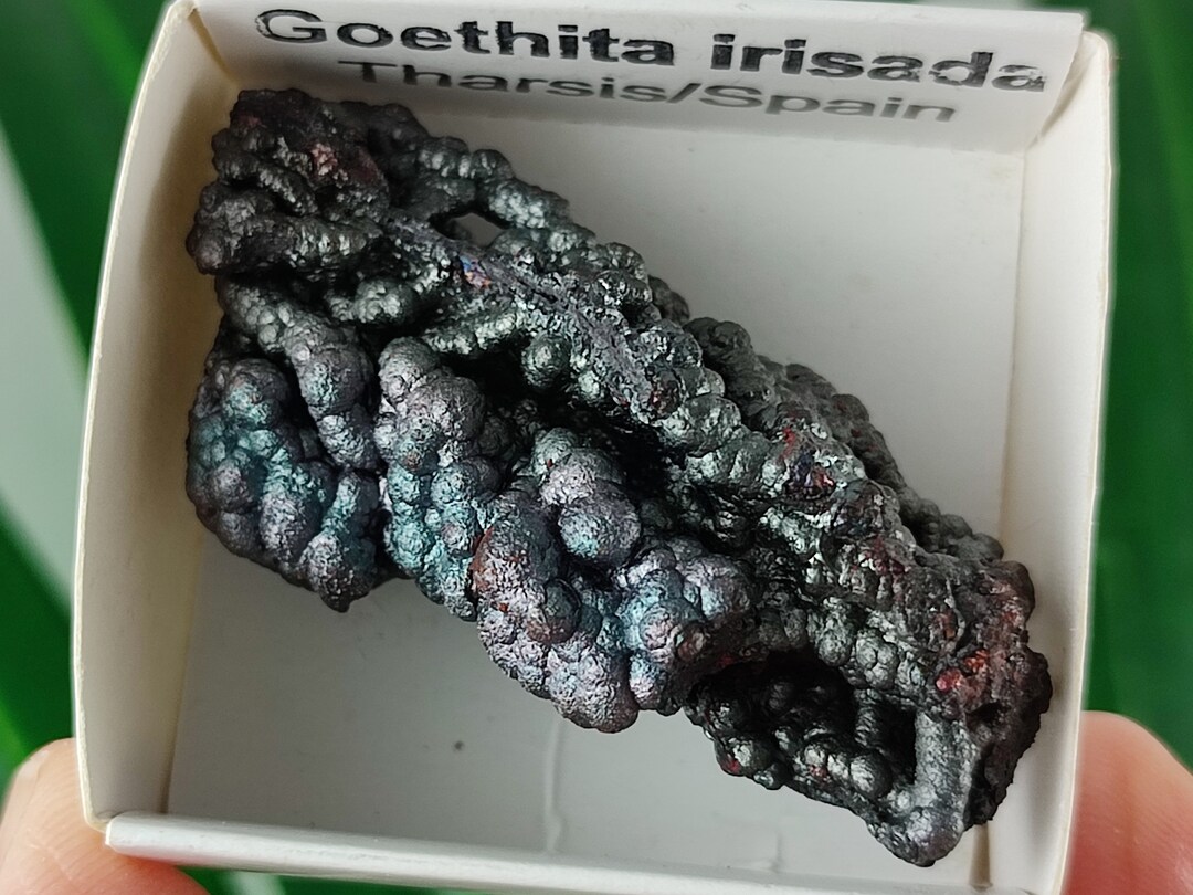 Iridescent Geothite From Spain, Geothite Crystal,iridescent Crystal ...
