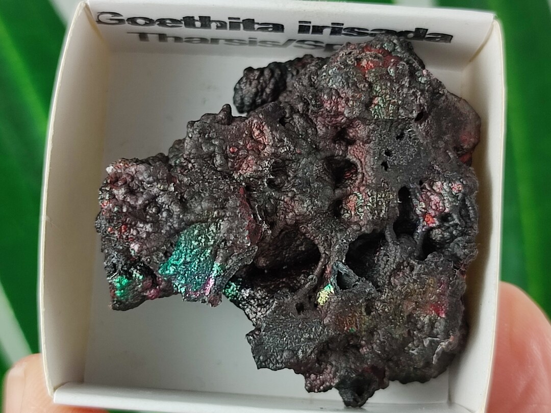 Iridescent Geothite From Spain, Geothite Crystal,iridescent Crystal ...