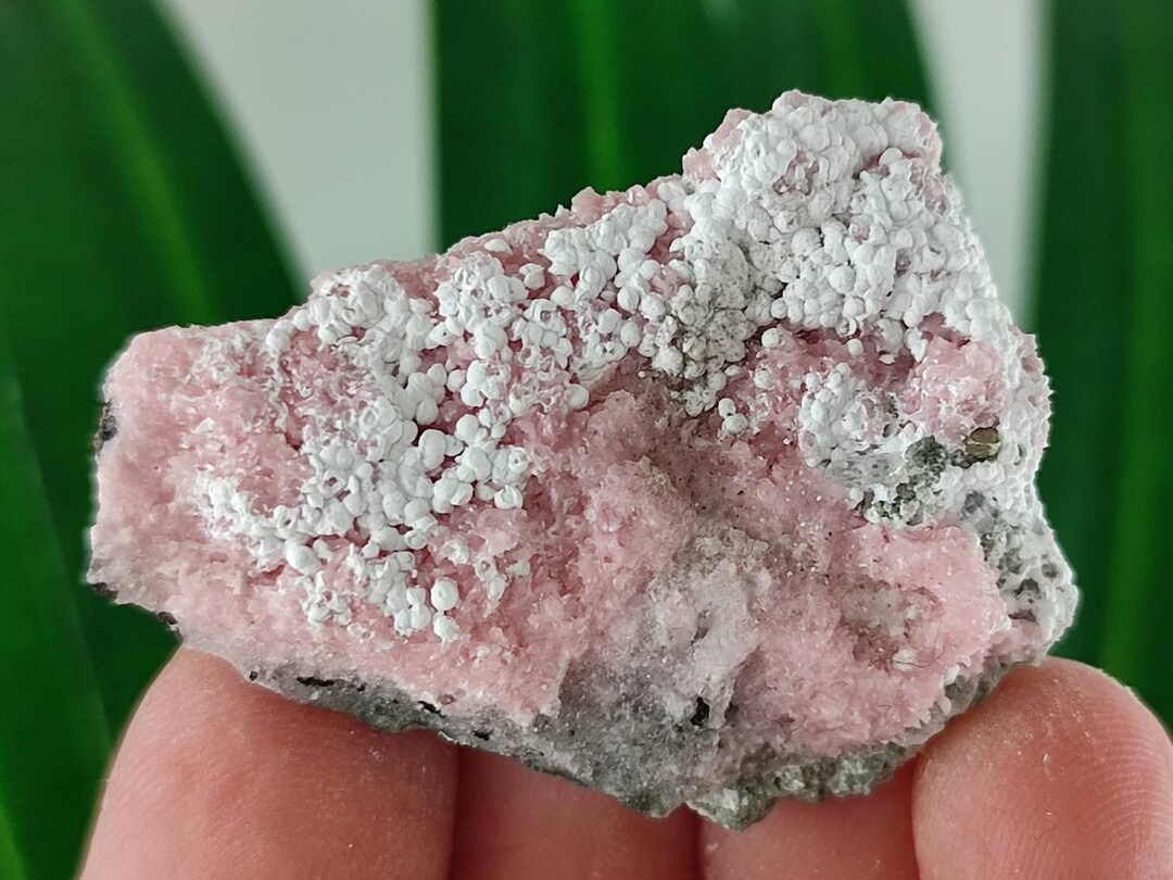 Rare Rhodochrosite With Calcite From Davidkovo Ore Filed,bulgaria,pink ...