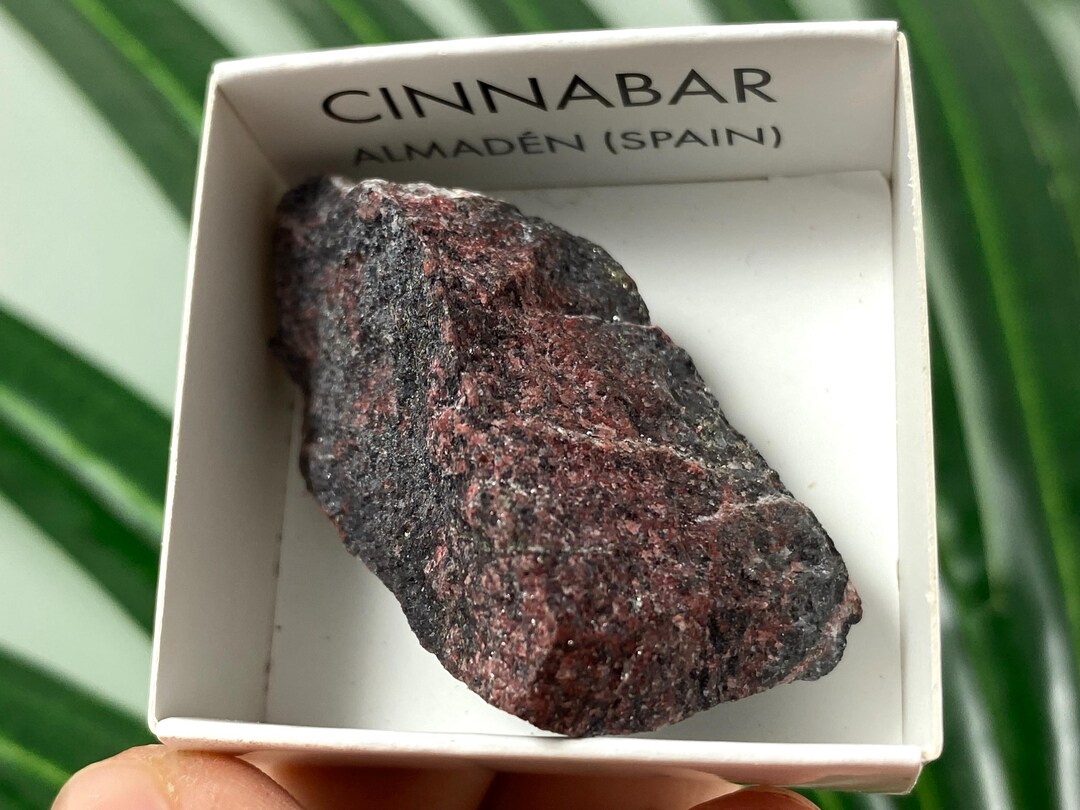 CINNABAR: Almaden,spain,cinnabar Stone,raw Cinnabar,collection Minerals ...