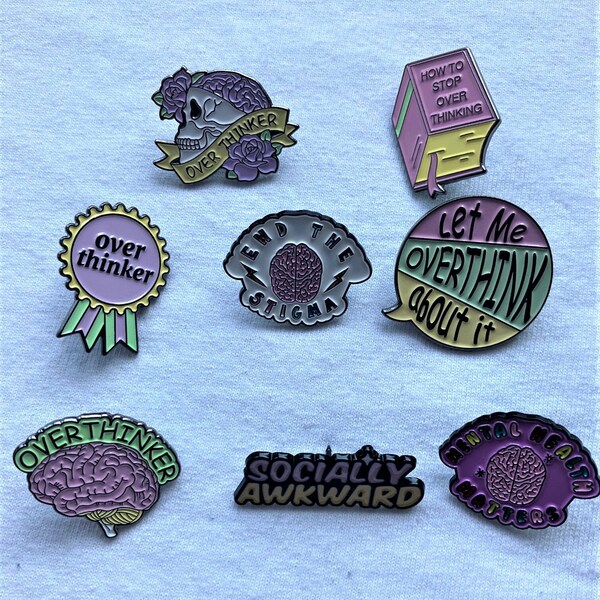 Mental Health Pin - Etsy