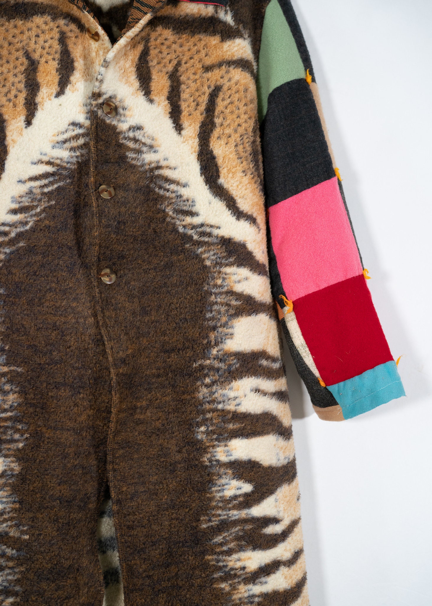 Tiger Pelt Overcoat - Etsy