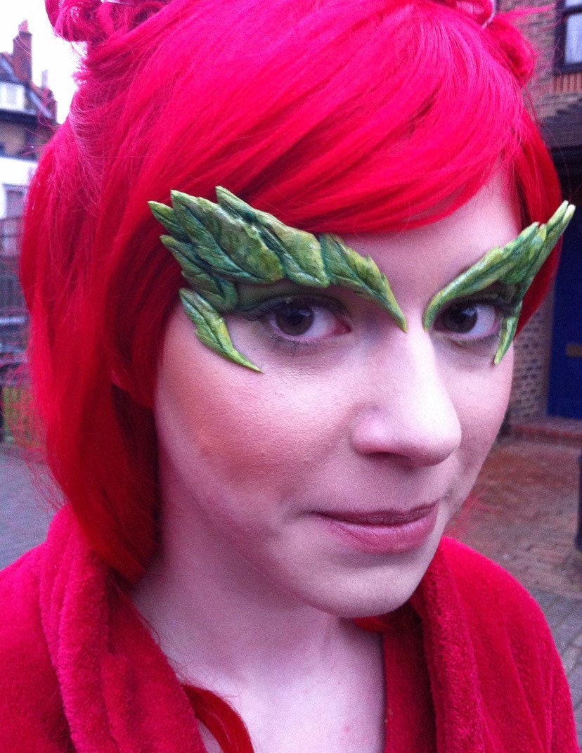 Poison Ivy Face Paint