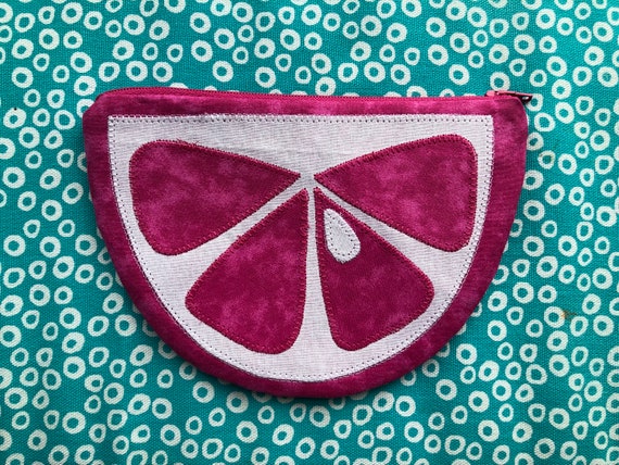 Pink Citrus Purse - Etsy