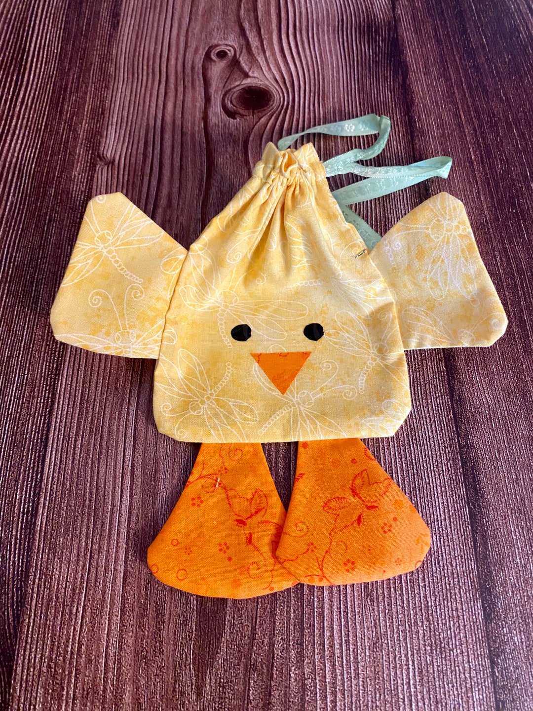 Fabric Easter Chick Bags - Etsy