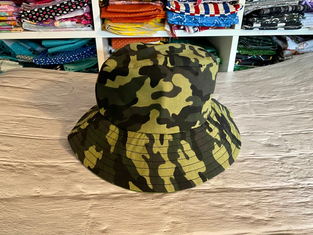Men's Camo Bucket Hat - Etsy