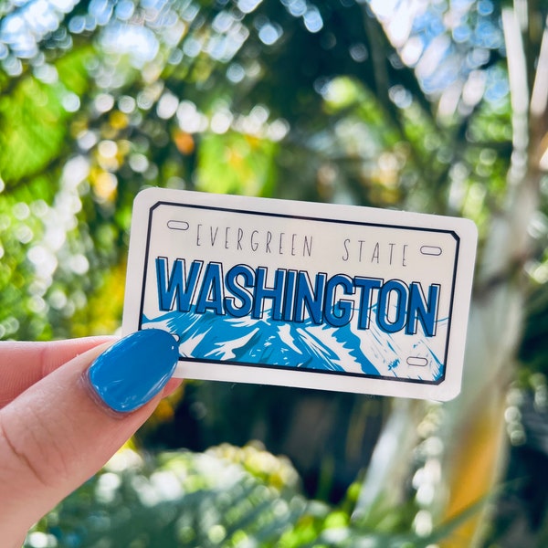 Washington Sticker - Etsy