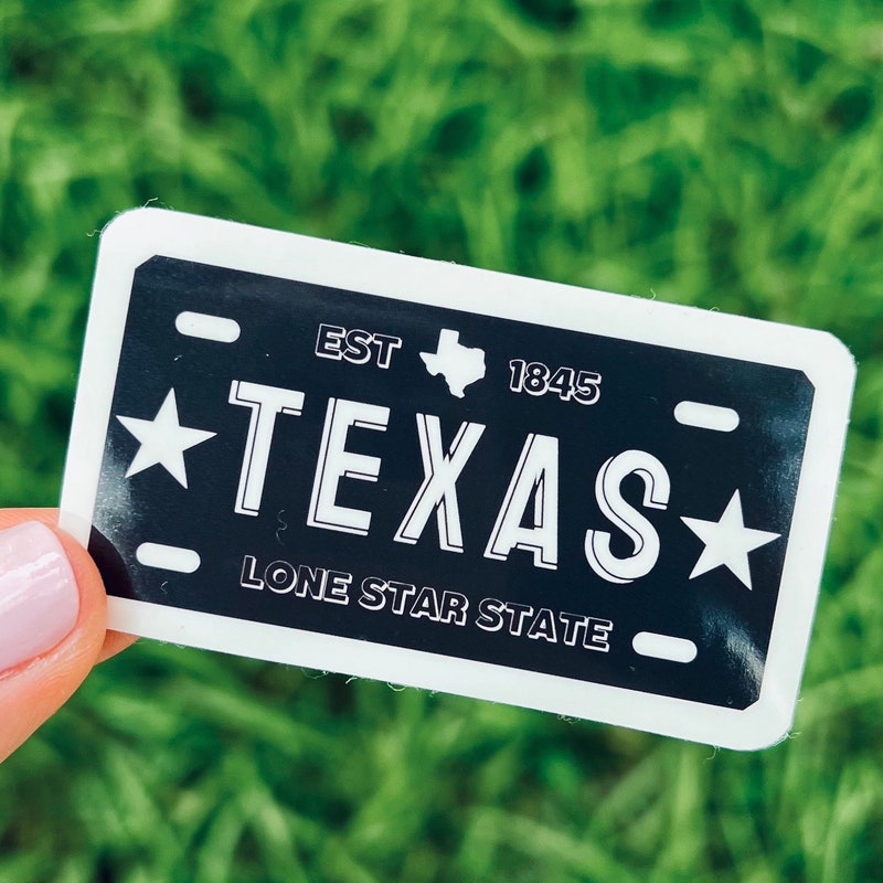 Texas Sticker - Etsy