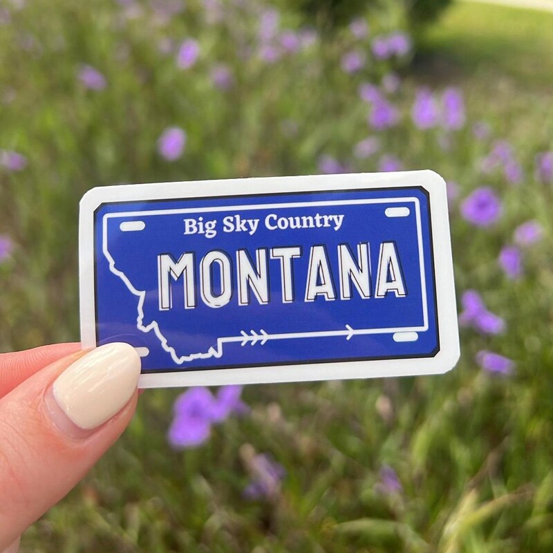 Montana Sticker - Etsy