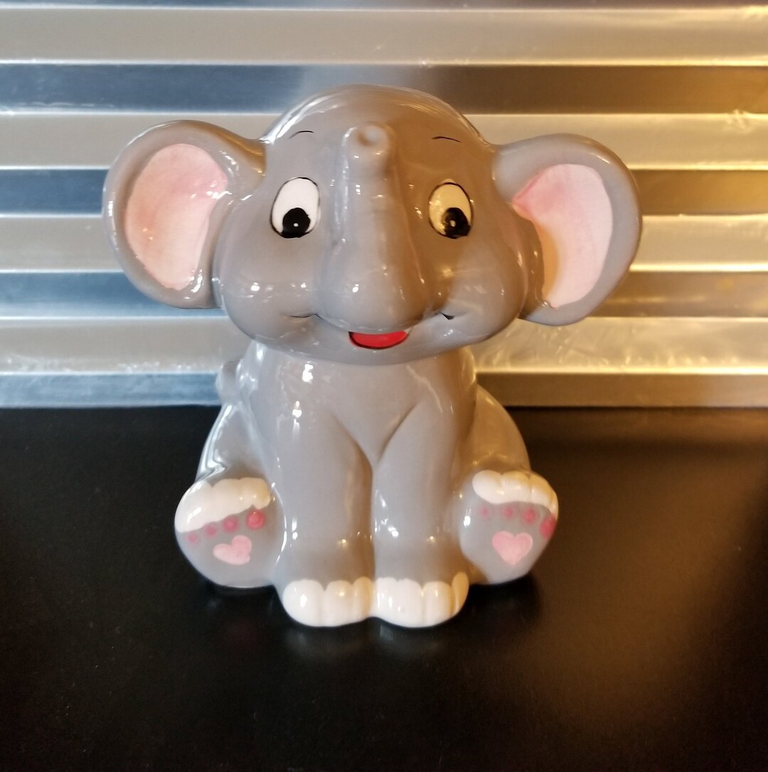 Personalized Elephant Bank Personalized Piggy Bank Dumbo - Etsy