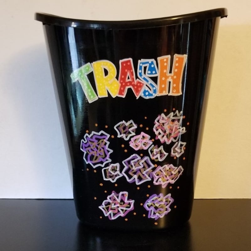 Garbage Can - Etsy