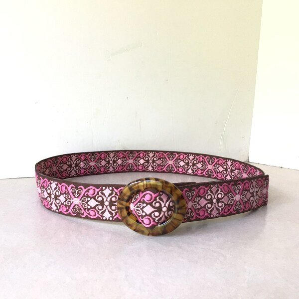 Wide Fabric Belt - Etsy