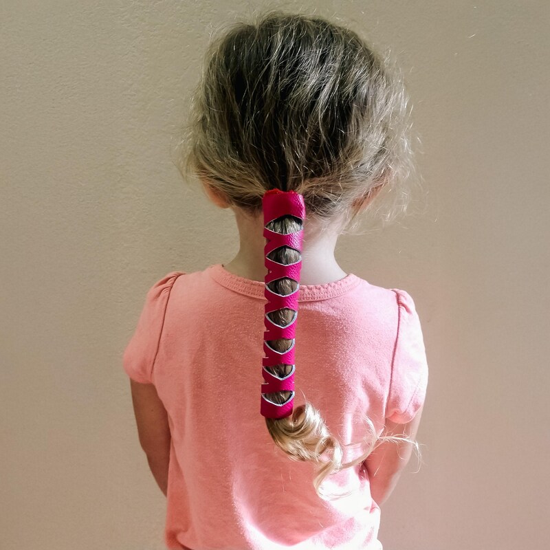 Leather Ponytail - Etsy