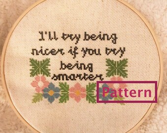 Snarky embroidery | Etsy