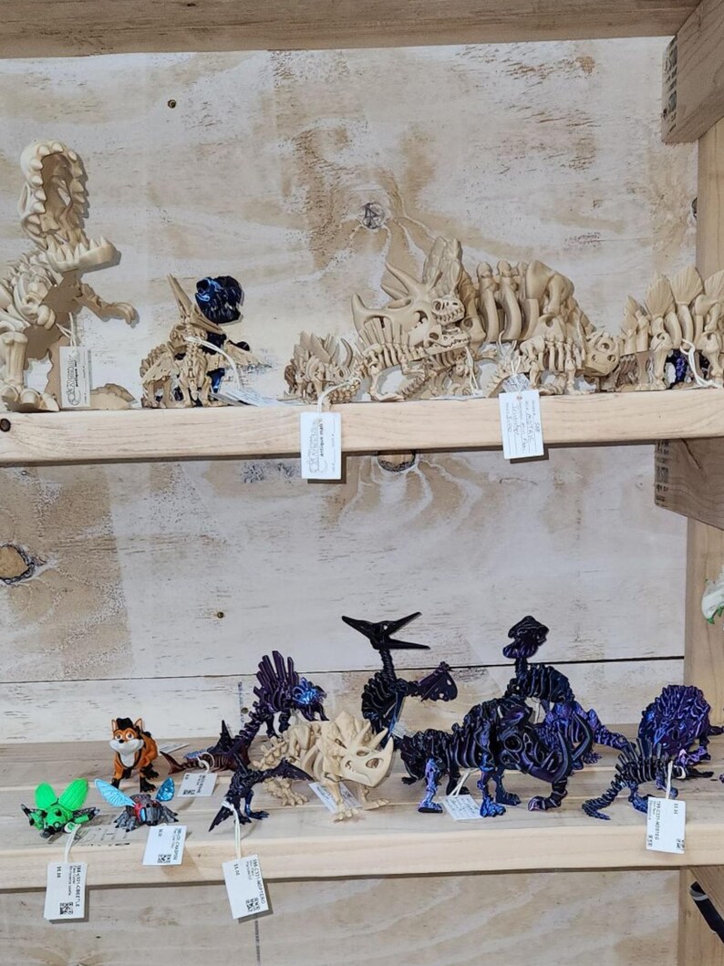 Articulated Sabertooth Tiger Skeleton - Etsy