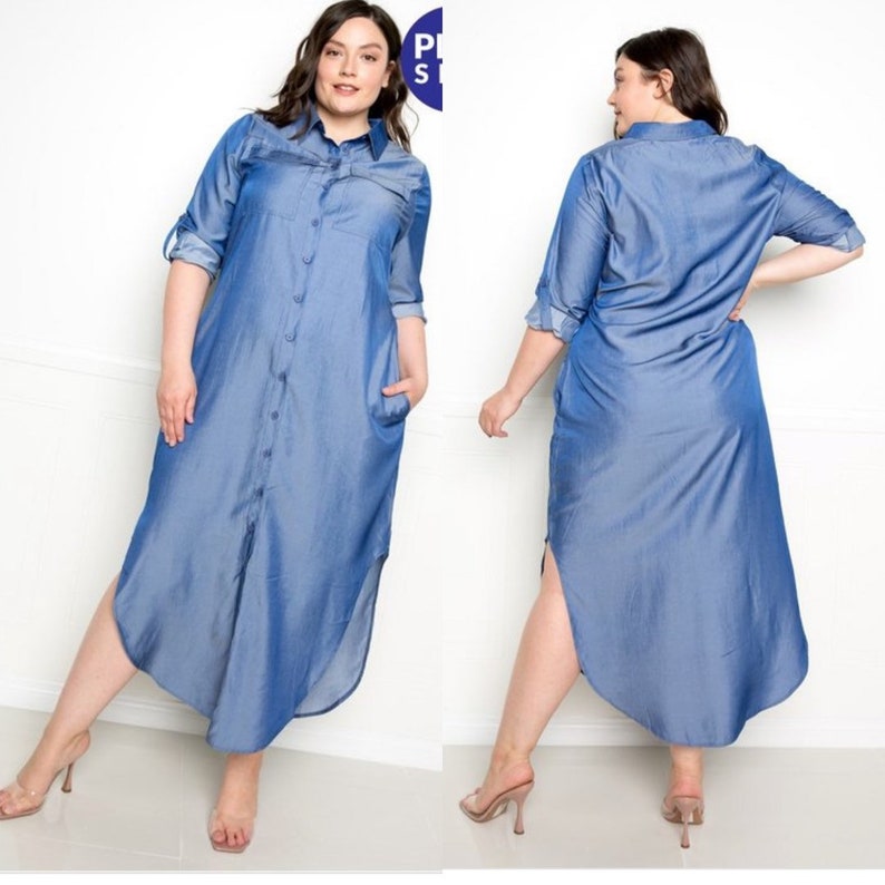 Denim Me Please Dress | Etsy