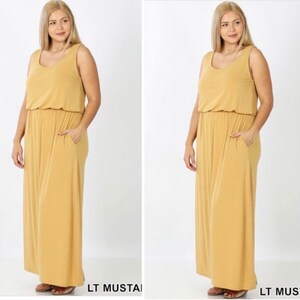 Lemonade Maxi Dress ( Multiple Colors) - Etsy