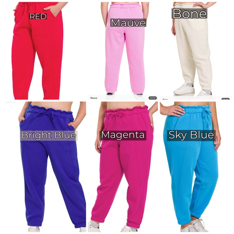 Jogger Pants ( Multiple Colors) - Etsy