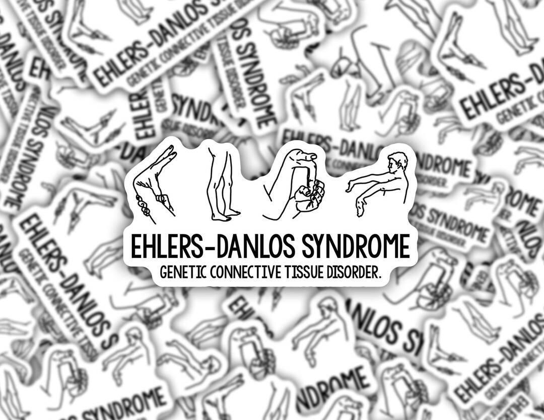 3 Inch EDS Signs Sticker | Ehlers Danlos Syndrome | Hypermobility ...