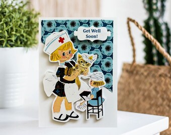 Broken Leg Card | Etsy