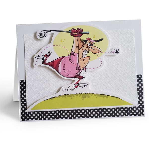 Handmade Golf Card - Etsy