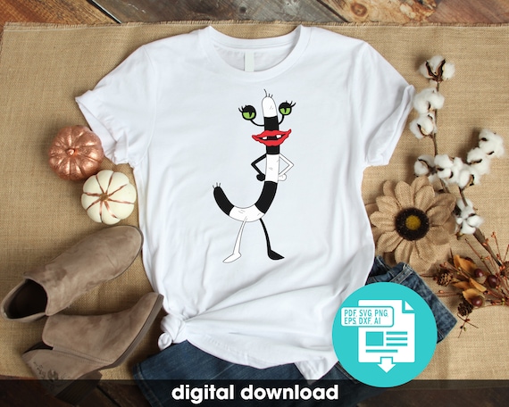 Oblina Aaahh Real Monsters 90s Cartoons Trendy Digital | Etsy
